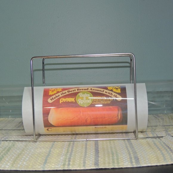 Pyrex | Kitchen | Pyrex Bake A Round By Corning Bread Making Tube Glass ...